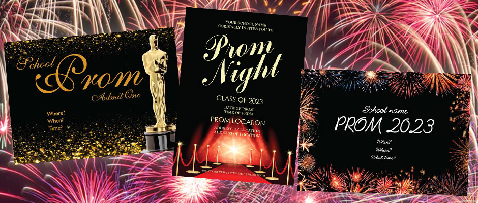 Free School Prom Tickets | Hardy's Yearbooks