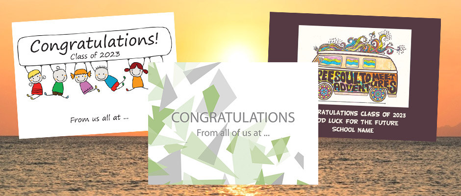 Free School Leavers Cards | Hardy's Yearbooks