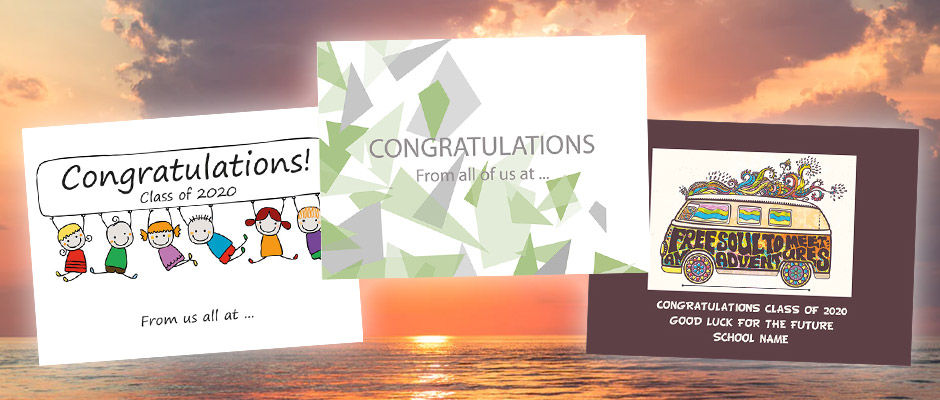 Free School Leavers Cards | Hardy's Yearbooks