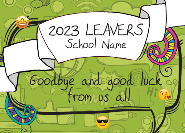 Free School Leavers Cards | Hardy's Yearbooks